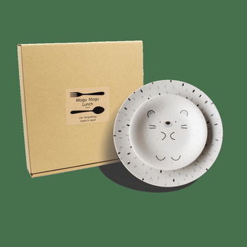 AWASAKAMogu Mogu Lunch 盘子双套礼物套装_AWASAKA厨具餐具餐具_豌豆公主