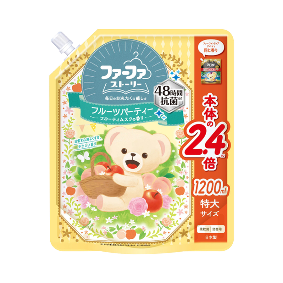 NS FAFA JAPANFafa Story 水果派对衣物柔顺剂_NS FAFA JAPAN衣物清洁柔顺增香_豌豆公主